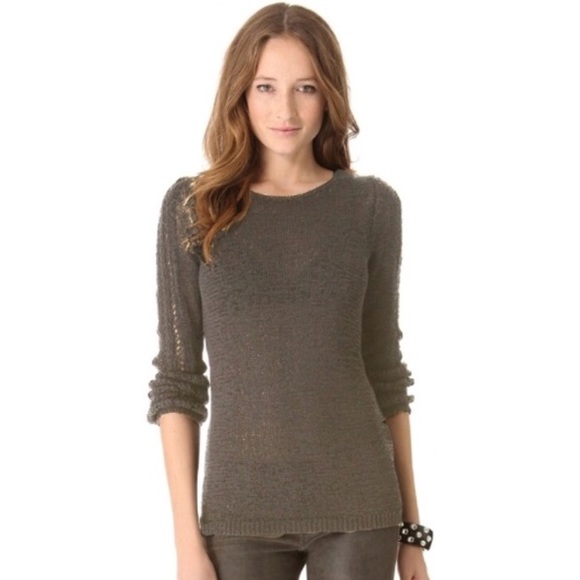 Rachel Zoe | Sweaters | Rachel Zoe Karla Open Weave Knit Beige Classic ...